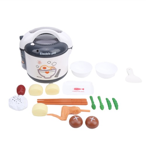 Kid Child Rice Cooker Toy Plastic Simulation Kitchen Cooking Role Play ...