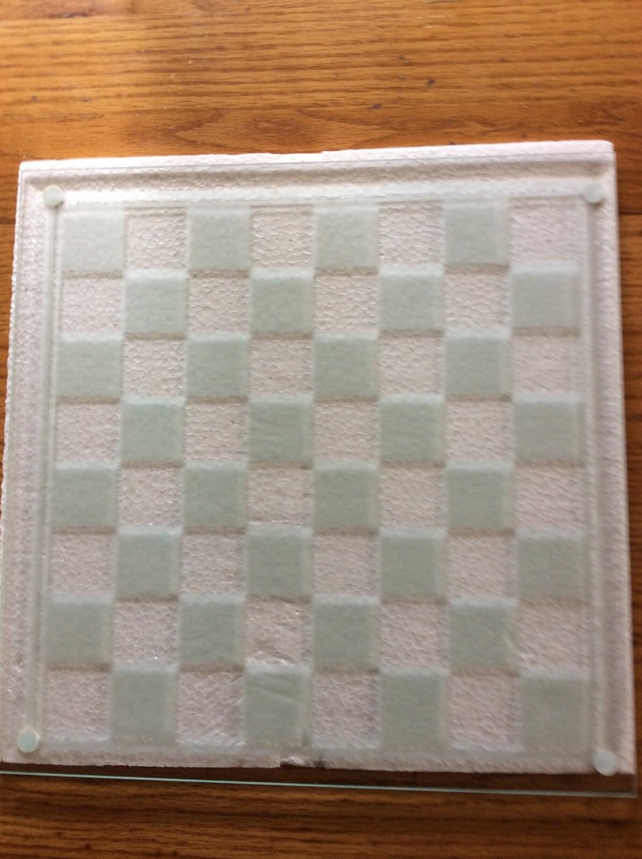 24 Set Of Checkers Bar Shot Glasses On Glass Board 689054296135| eBay