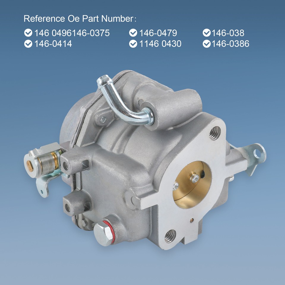 Carburetor with Fuel Pump Oil Filter Kit Fit ONAN NOS B48M B48G P216G ...