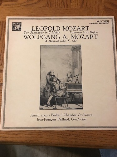 Leopold Mozart: Toy Symphony In C Major Album | eBay