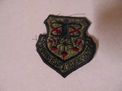 MILITARY PATCH SEW ON OLDER POCKET US AIR FORCE SHEPARD TECHNICAL TRNG ...