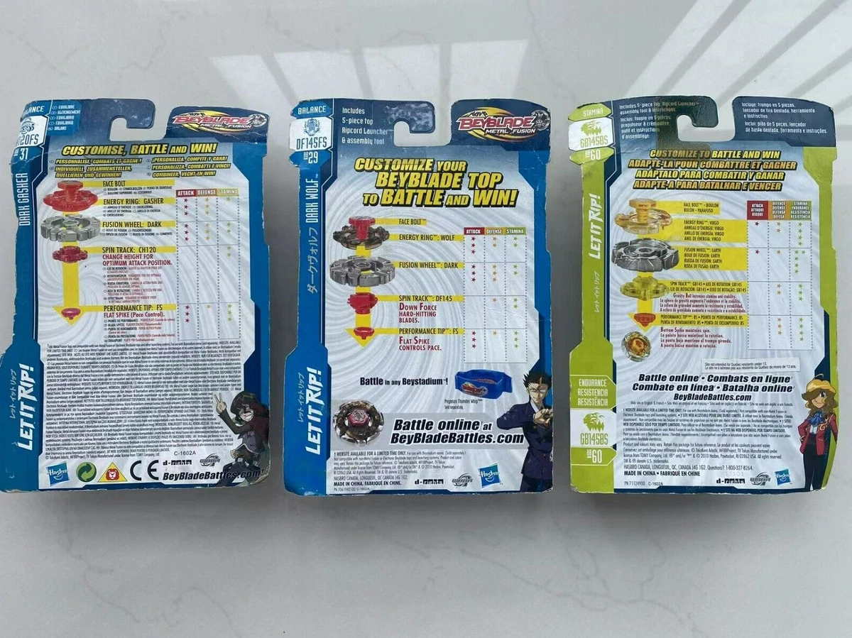 Blue Dark Wolf Beyblade