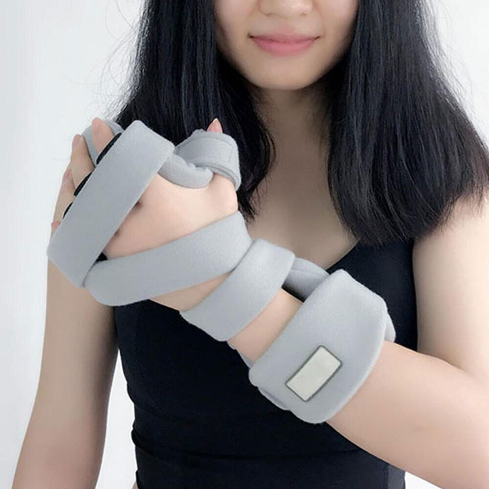 2Pc Adjustable Resting Hand Splint Stroke Hand Splint for Sprain Finger ...