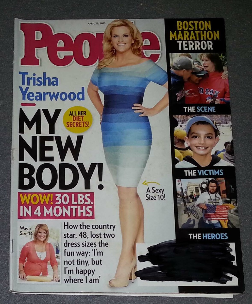 People Magazine Cover April 2013 Respecting The Boston Marathon