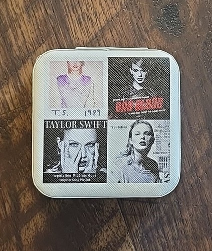 Taylor Swift Small Compact White Jewelry Box Reputation Bad Blood 1989 ...