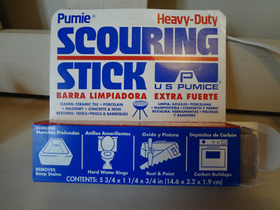 Pumie Heavy-Duty Scouring Stick 5-3/4" x 1-1/4" x 3/4" (Qty 1) | eBay