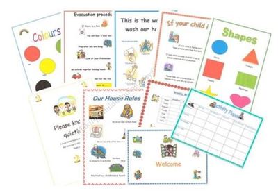 CHILDMINDER EYFS *POSTER PACK* CHILDMINDING/ NURSERY/CLASSROOM ...