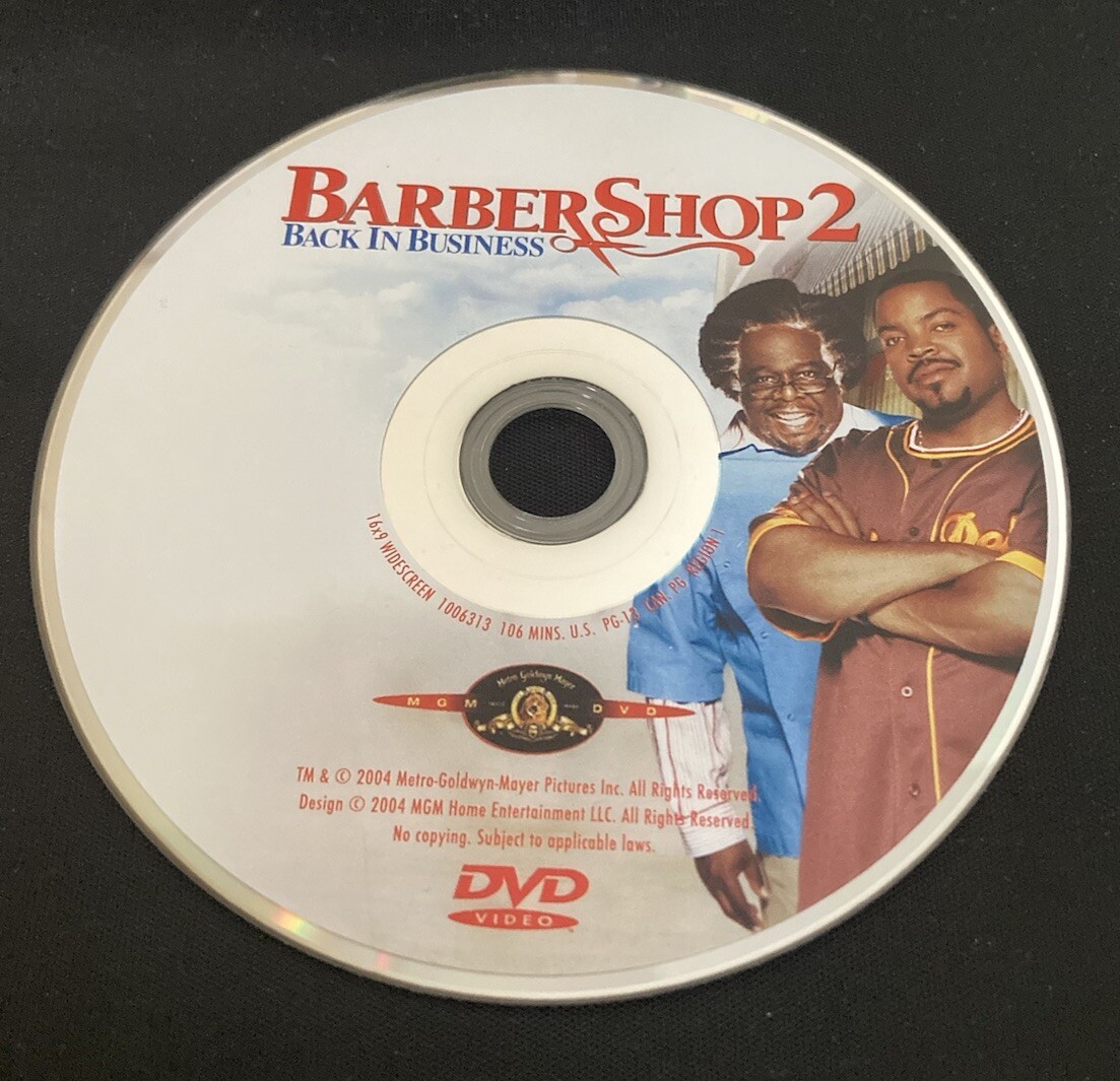 Barbershop 2: Back in Business - DVD - DISC ONLY | eBay