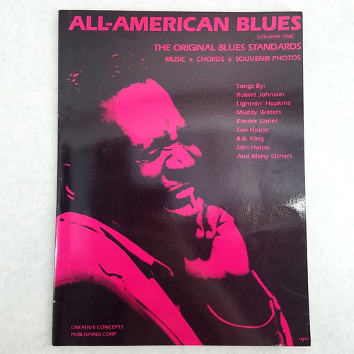 All-American Blues, Volume One 1, Song Book, Original Blues Standards ...