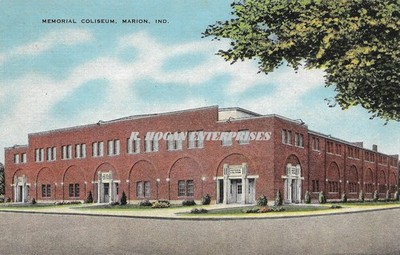 C. 1940's Memorial Coliseum Marion Indiana 5X7 Photo Print G980 | eBay