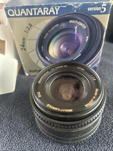 Quantaray 24mm F/2.8 Tech-10 Macro Autofocus Lens For Nikon F Mount | eBay