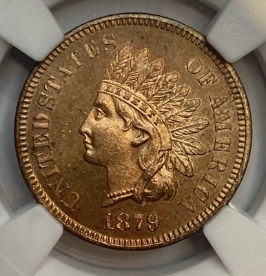 1879 Indian Cent Proof NGC PF64RB Nearly Full Red Exact Coin Imaged | eBay