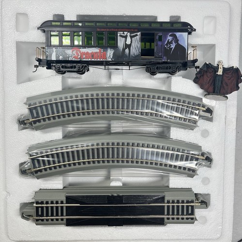 Hawthorne Village Dracula Train Set With Dracula Figure New Open Box ...