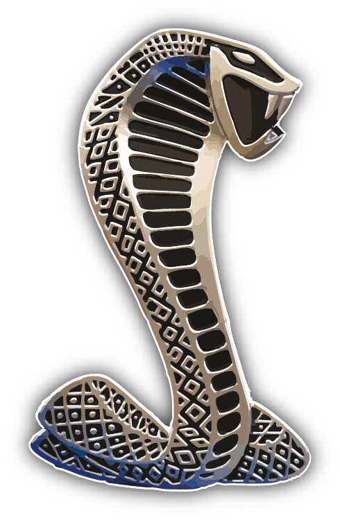 Shelby Mustang Logo Sticker
