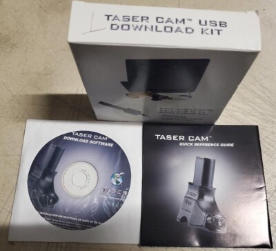 GENUINE #26762 New in Box AXON TASER TASER CAM HD USB DOWNLOAD KIT CD ...