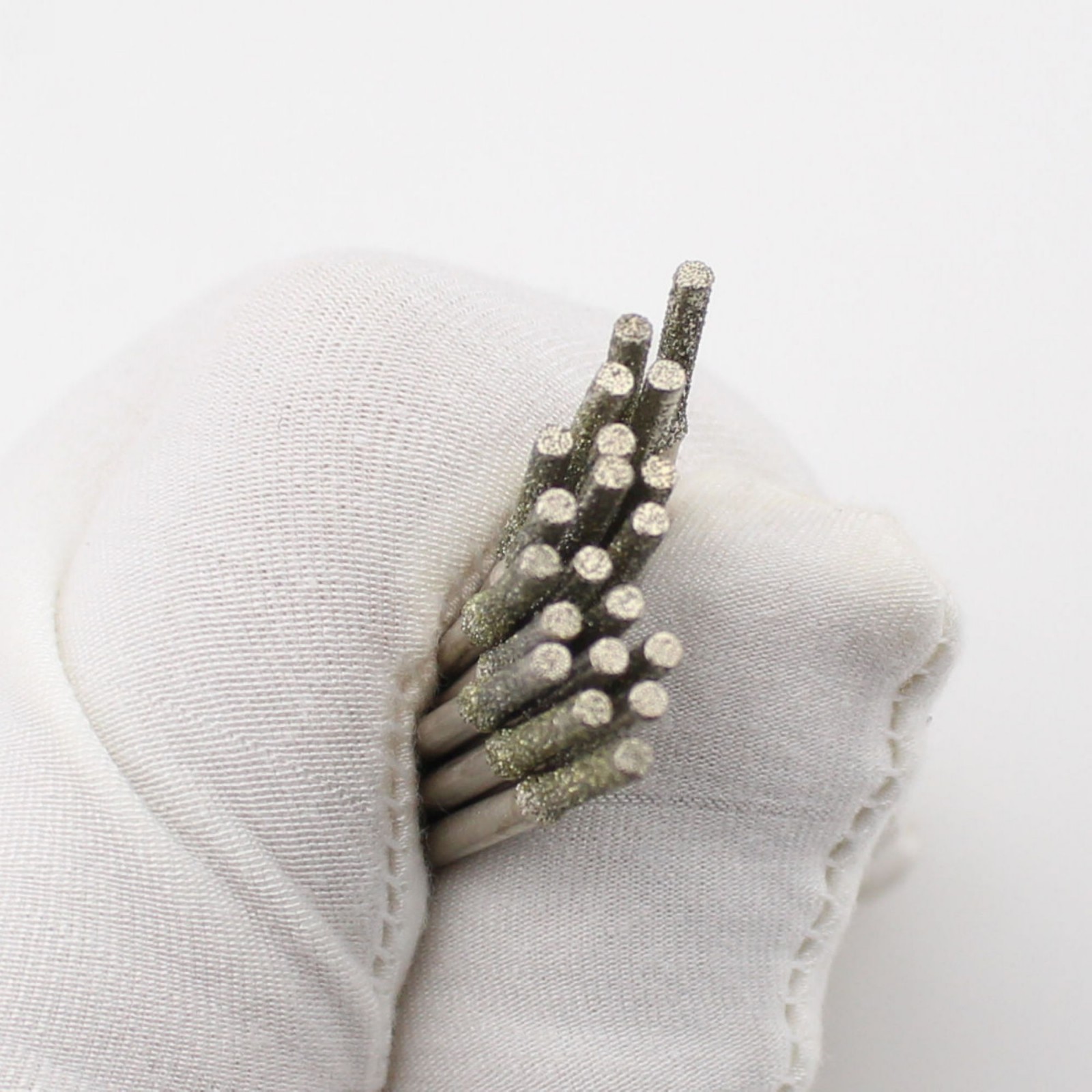 20Pcs 2.0mm diamond coated hole saw drill Solid bits for Jewelry Gems ...