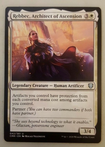 1x Rebbec, Architect of Ascension Commander Legends Magic the Gathering ...