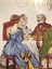 Marian Heath Merry Christmas Card Fold Out Victorian Dinner Eve ...