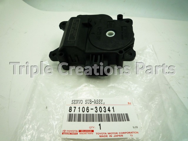 Toyota Lexus Genuine OEM Damper Servo Sub Assembly Air Mix Motor 87106 ...