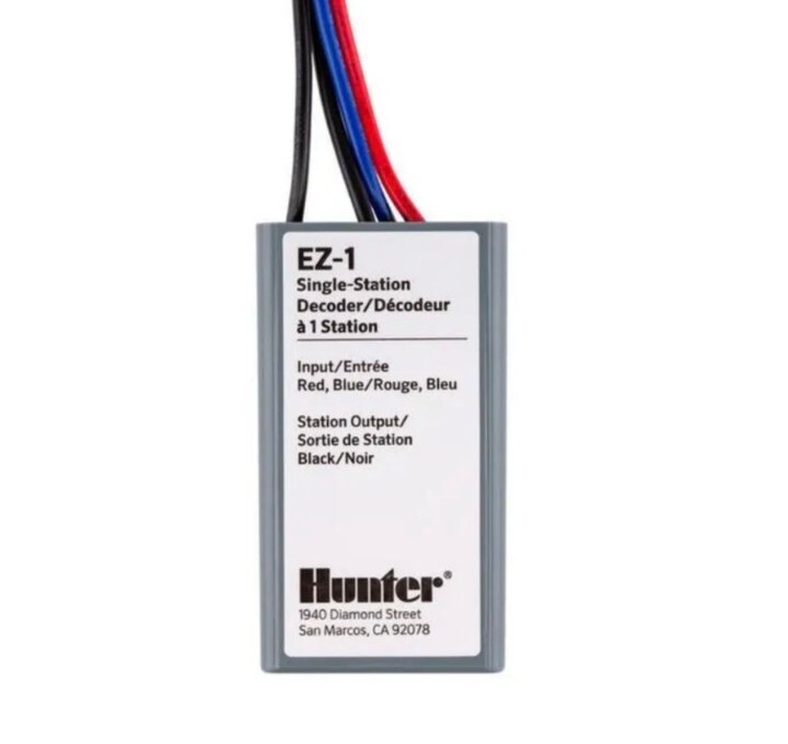 Hunter Industries EZ-1 Single Station Two Wire Decoder for ICC2, HCC ...