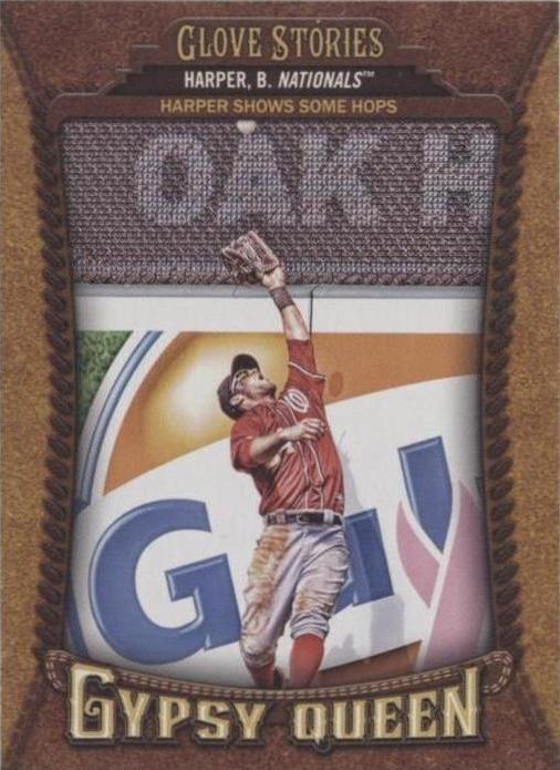 2014 Topps Gypsy Queen - Glove Stories Bryce Harper #GS-BH for sale ...