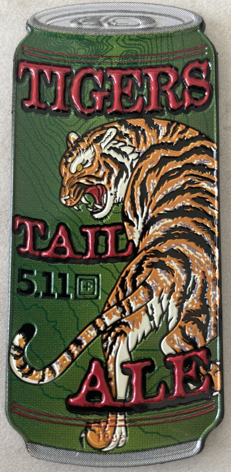 5.11 TACTICAL MYSTERY CAN PACK SERIES 1 TIGERS TAIL ALE PATCH HOOK ...