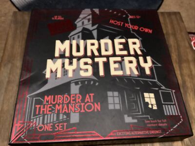 Host Your Own Murder Mystery Party Dinner Murder At The Mansion Up To ...