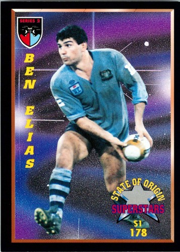 1994 BALMAIN TIGERS NRL Card BEN ELIAS State Of Origin Superstars | eBay