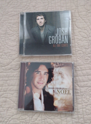 2 Josh Groban CDs 2007 / 2013 NOEL & ALL THAT ECHOES | eBay
