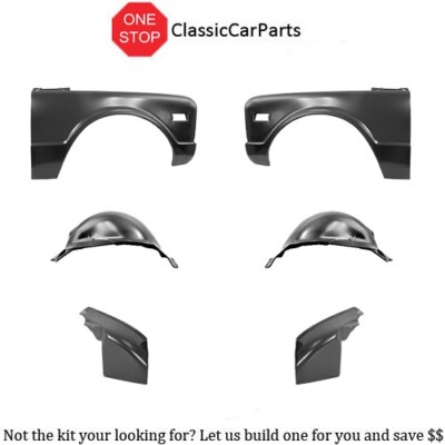 1968 Chevy & GMC Truck Front Fenders W/ Inner Fenders & Fender Splash ...