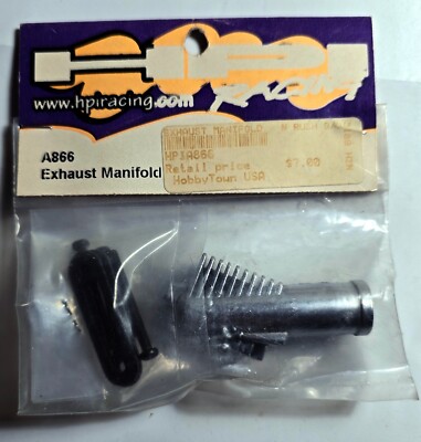 HPI Racing A866 Exhaust Manifold Nitro RS4 | eBay