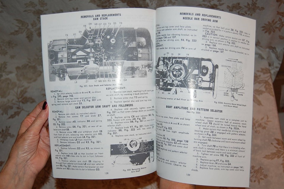 Professional Full Edition Service Manual for Singer 401 & 401A Sewing ...