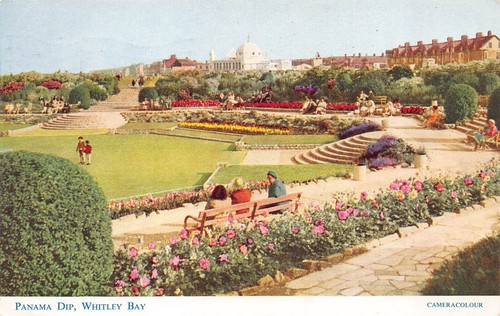 Whitley Bay Yorkshire Panama Dip c1961 Postcard (D341) | eBay