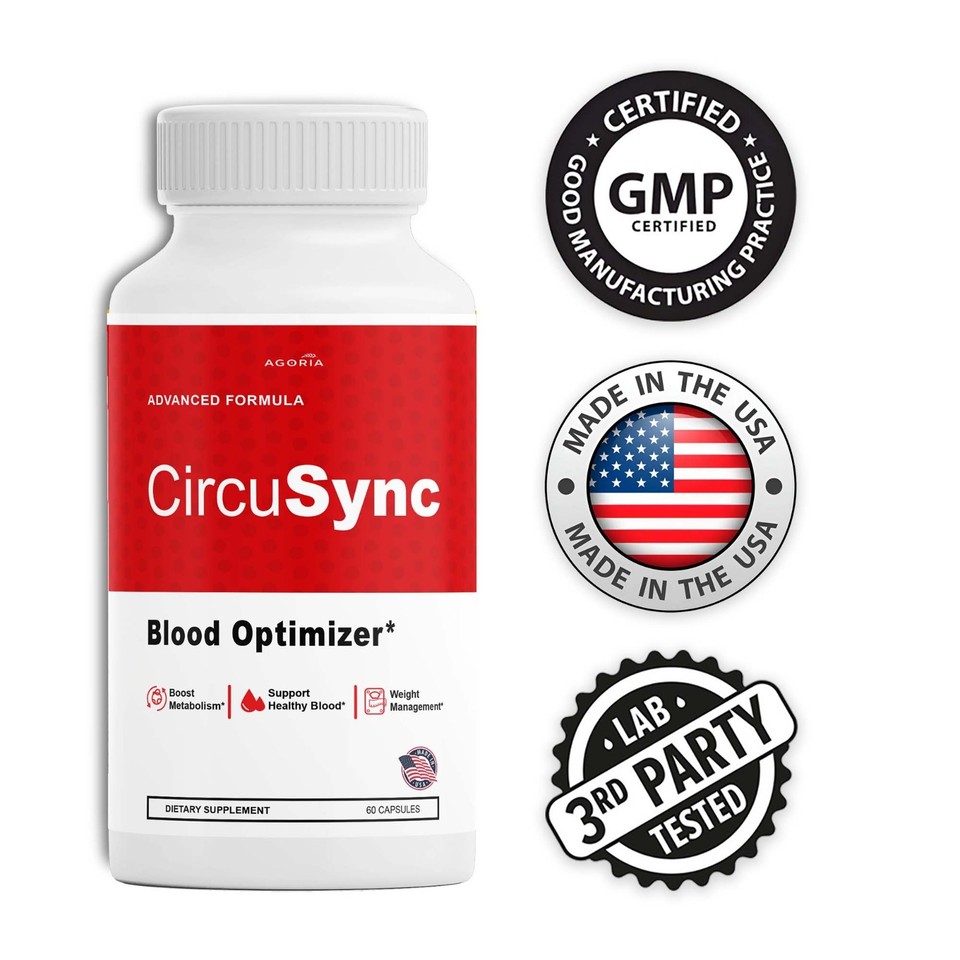 (3 Pack) CircuSync Advanced Blood Support Formula Supplement Circu Sync ...