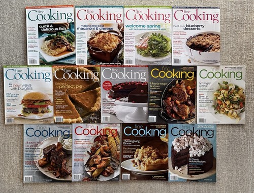 Fine Cooking Magazines Issues 90 To 102. 2008 2009 | eBay