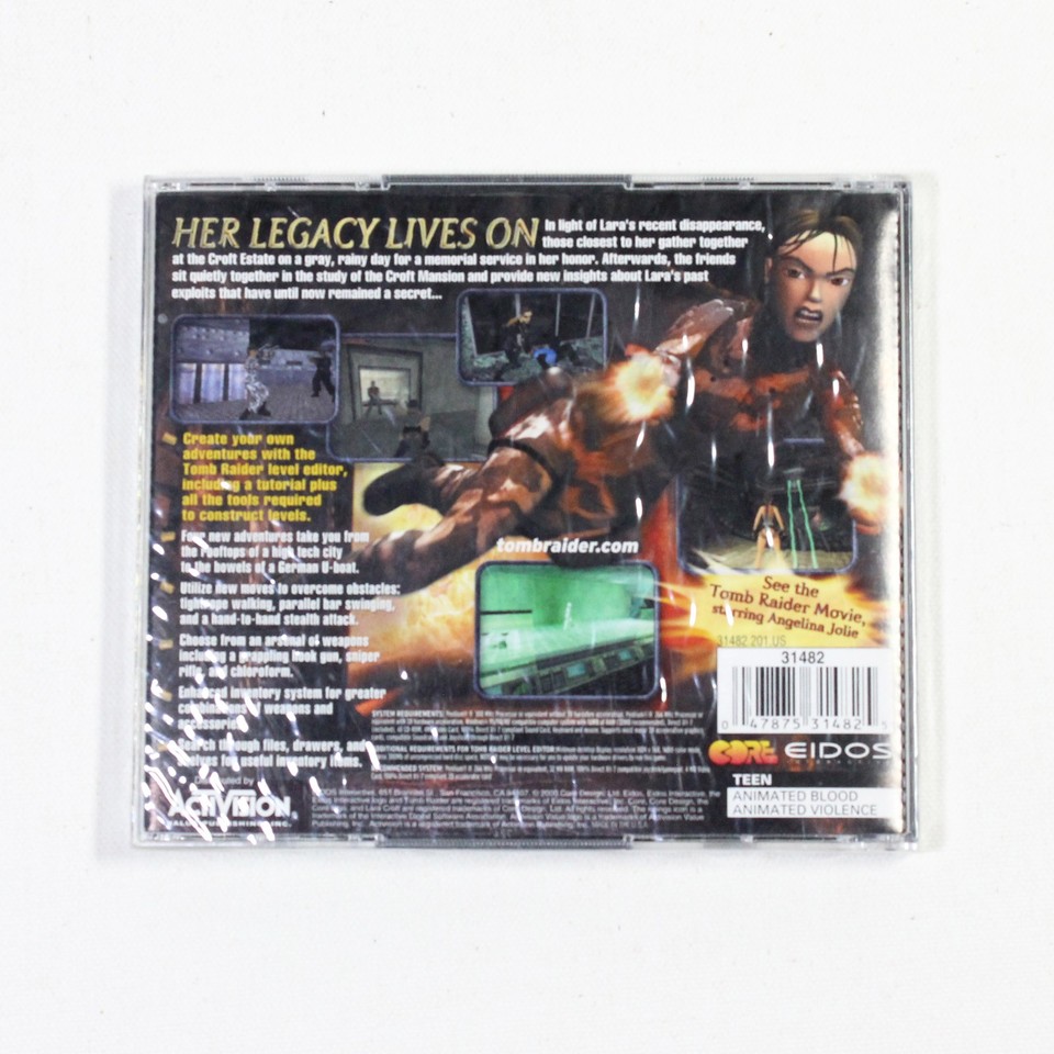 Tomb Raider Chronicles (PC, 2000) Core / Eidos Interactive - Brand New | eBay