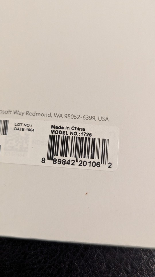 BRAND NEW Microsoft Surface Pro Alcantara Signature Type Cover Model ...
