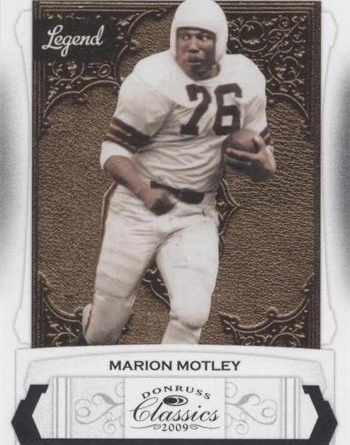 2009 Donruss Classics - Legend Marion Motley #132 /999 for sale online ...