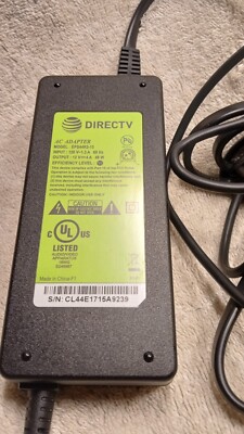Genuine DirecTV AT&T AC/DC Power Supply Adapter 12V 4A 48W EPS44R3-15 ...
