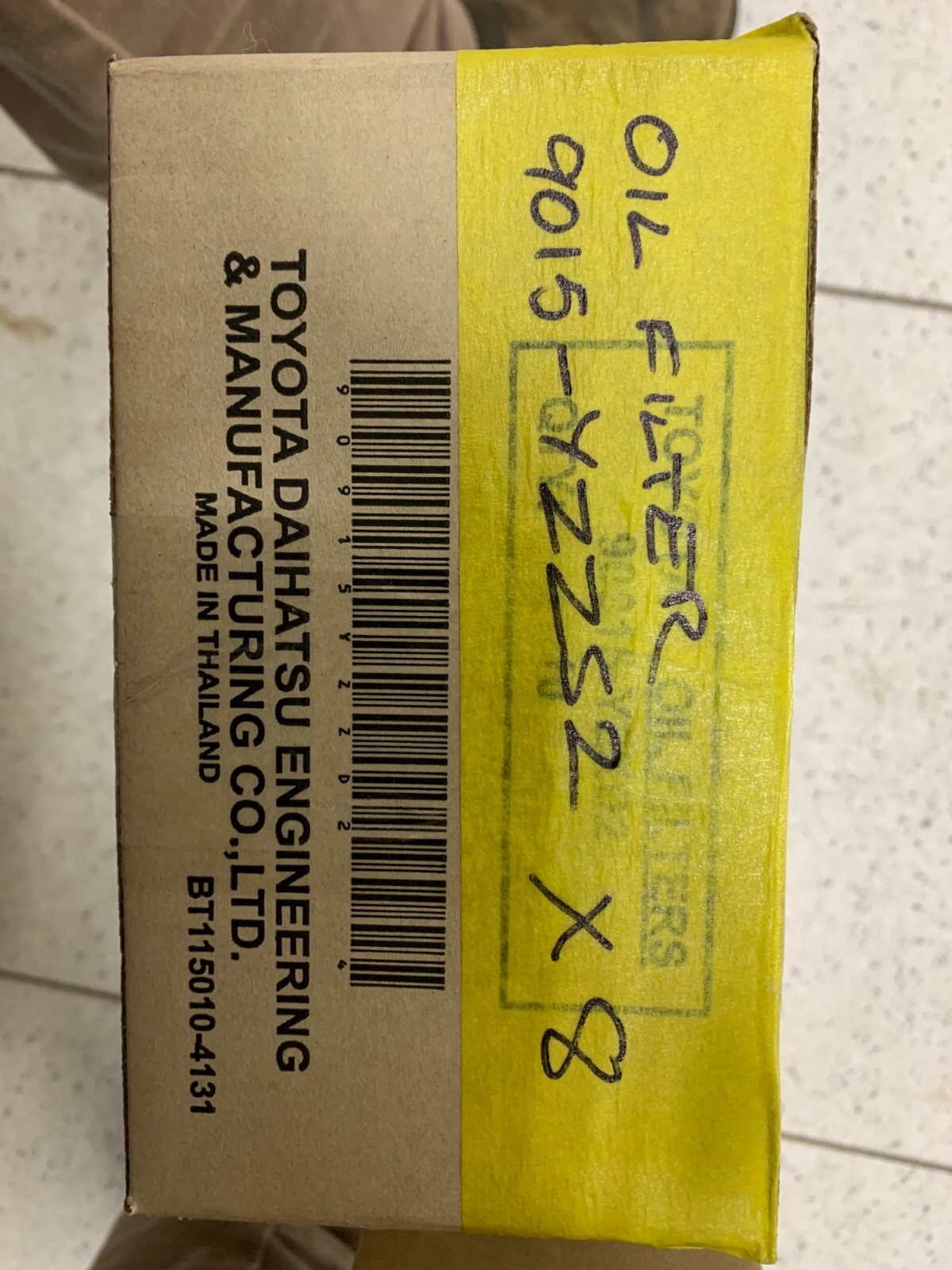 Toyota Genuine Parts - Oil Filter 90915-YZZS2 - FA20 - Toyota 86 / ZN6 ...