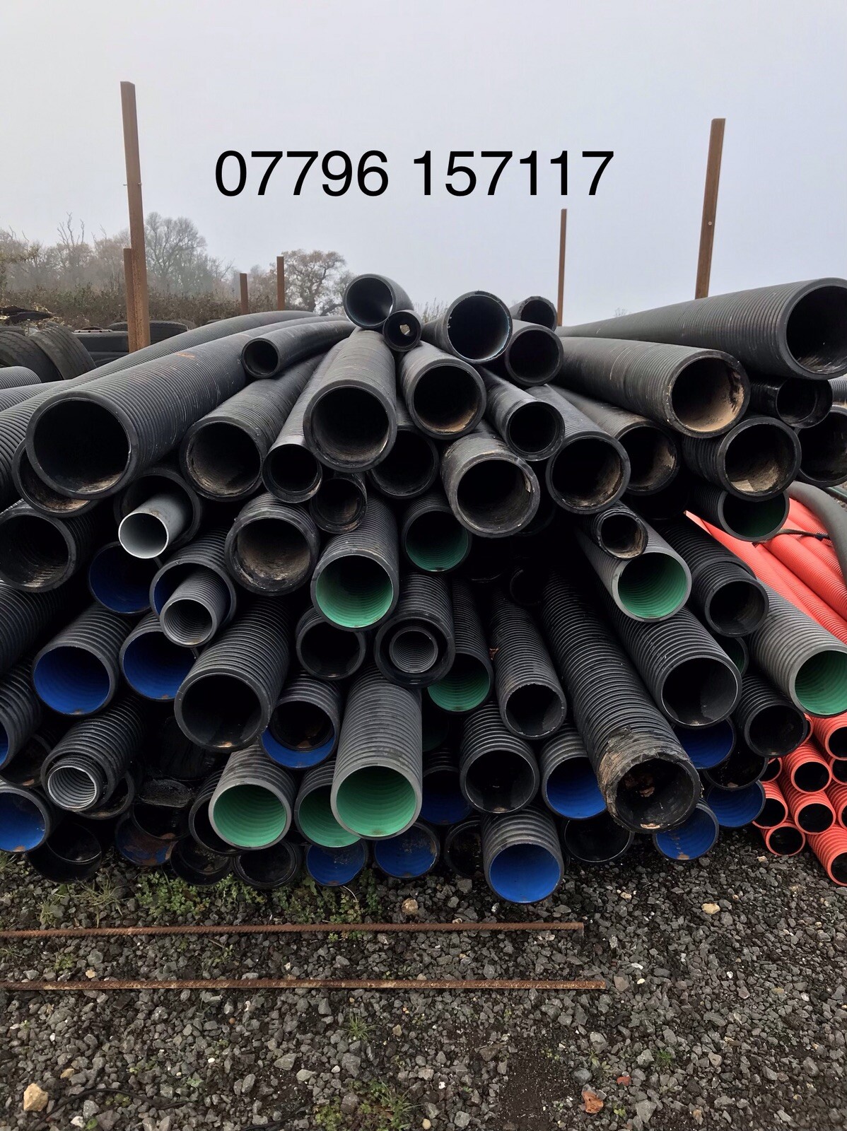 Precast Concrete Seconds Pipe culvert manhole chamber ring rocker sewer ...