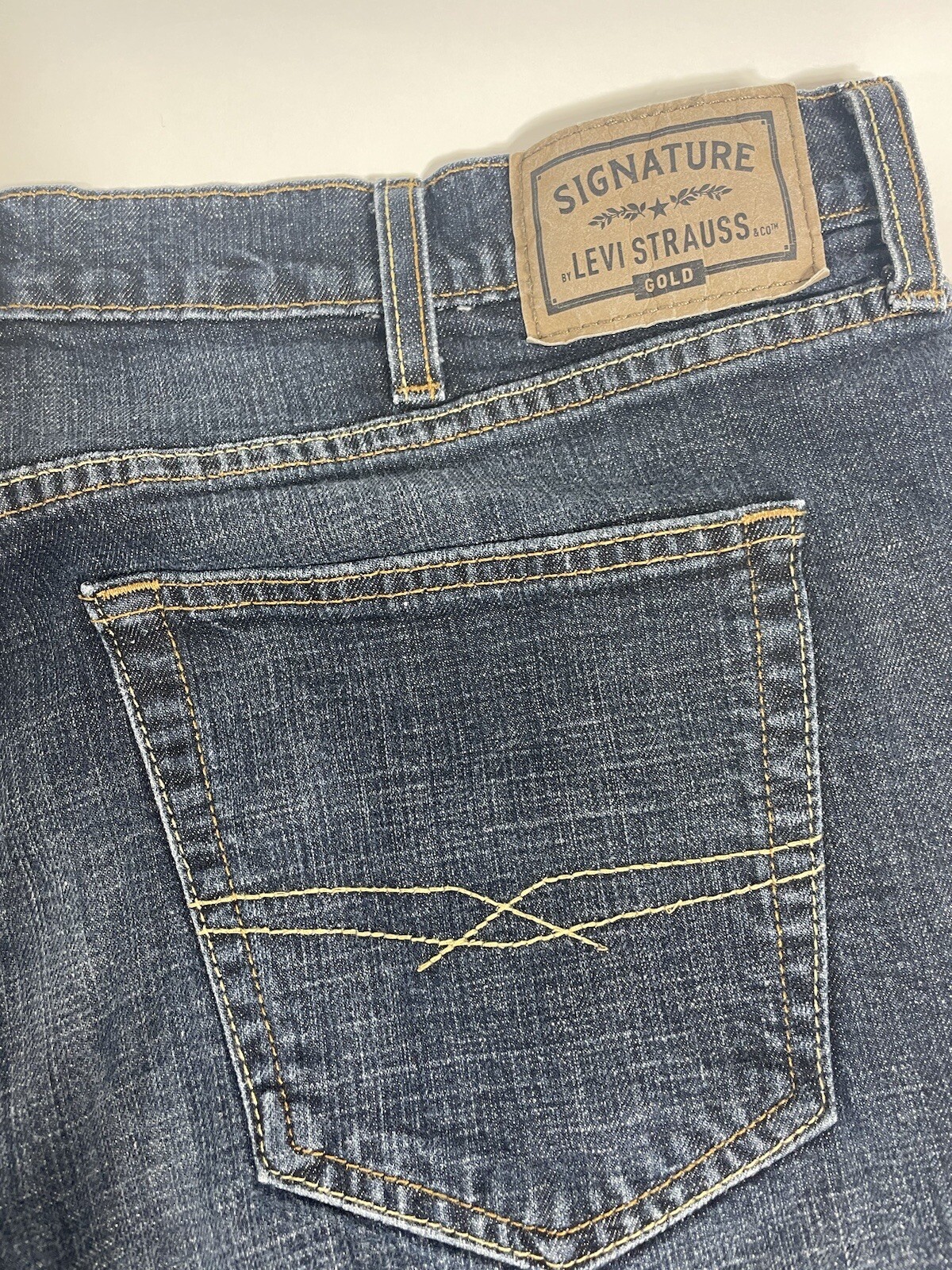 Men's Levi's Signature Gold Athletic Fit Denim Jean S… - Gem