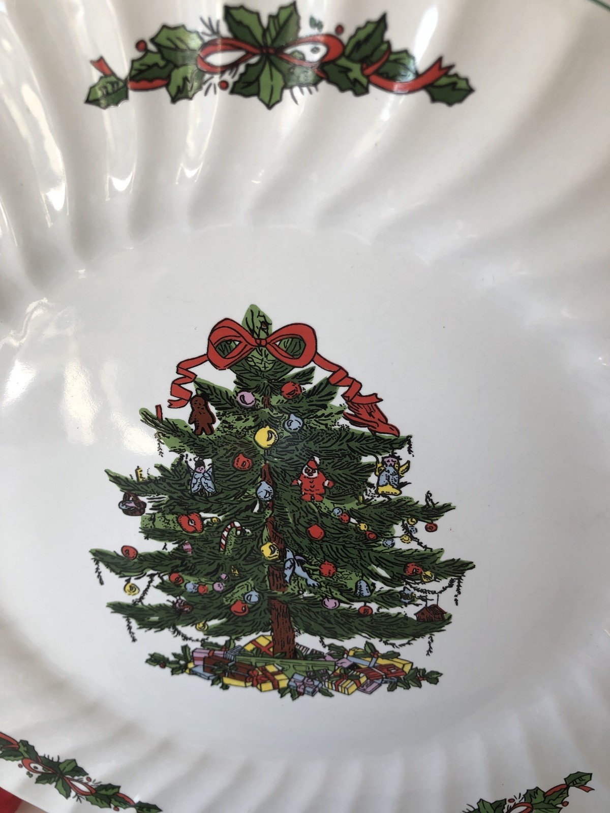 Chistmas Village Holiday Plates | eBay