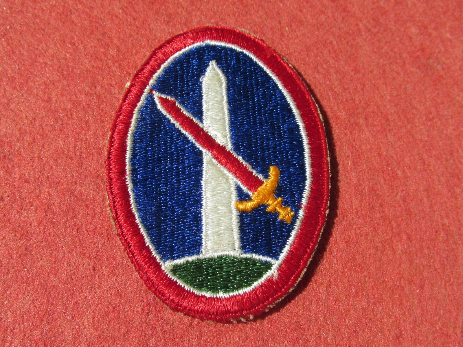 World War 2 US Army Military District of Washington Patch | eBay