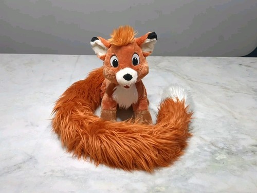 Disney Parks Fox and the Hound Tod Long Tail Plush Soft Toy 42” Tail | eBay
