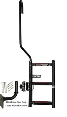 Quality Mark 28800 BOW 3 Step Ladder | Boat | Marine | Port | 0718122818013