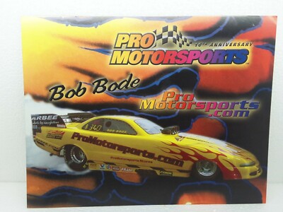 Nhra Hero Card Bob Bode Pro Motorsports Funny Car | eBay