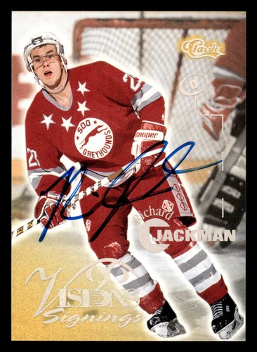 1996 classic visions signings # richard jackman Very good | eBay