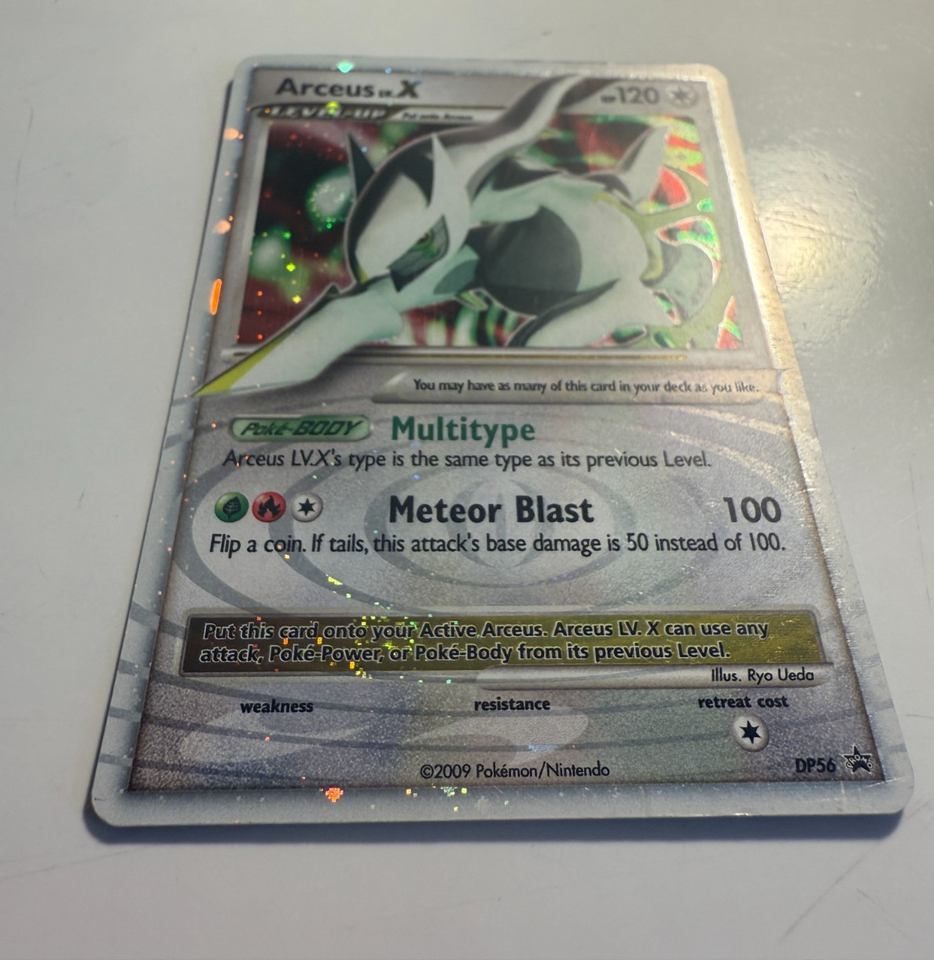 Arceus LV.X Holo DP56 Black Star Promo 2009 Pokemon TCG LP+ | eBay UK