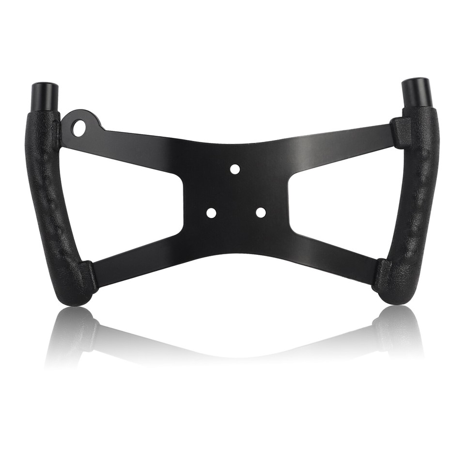 Black Go Kart Steering Wheel Racing Bike Scooter Handle 13'' by 7'' H ...